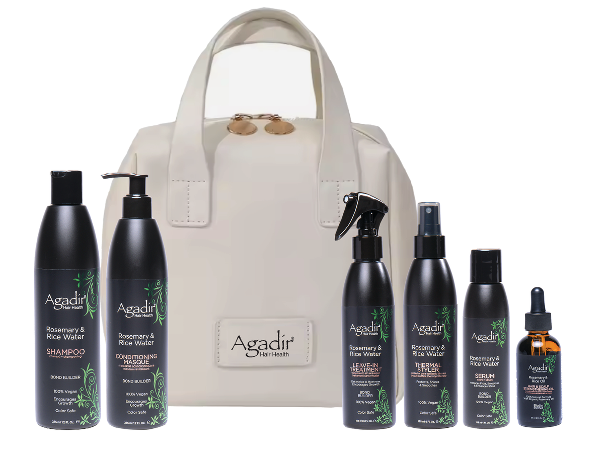 Rosemary & Rice Water w/Gift Bag Mothers Day Special – AgadirInt