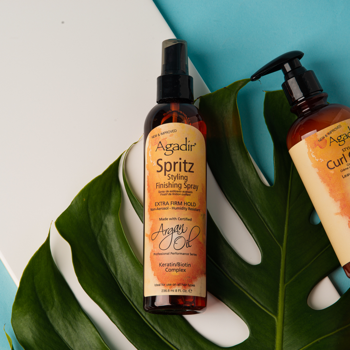 Argan Oil Spritz - Styling Finishing Spray - 8 oz. – AgadirInt